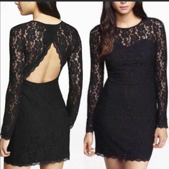 Express | Dresses | Excellent Condition Express Dress Express Black ...